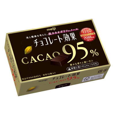 チョコレート効果 カカオ95％ 60g | チョコレート | 株式会社 明治 - Meiji Co., Ltd.