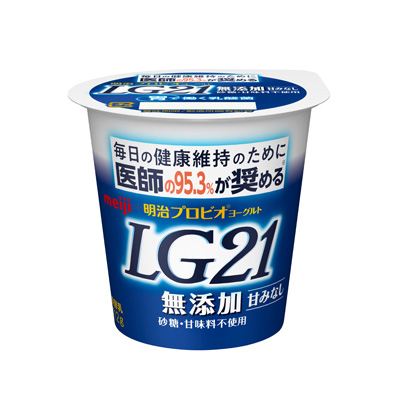 明治プロビオヨーグルトLG21 無添加 112g | プロバイオティクスヨーグルト | 株式会社 明治 - Meiji Co., Ltd.
